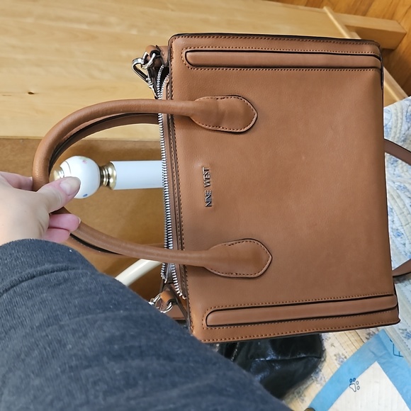 Nine West | Bags | Nine West Brown Crossbody Bag | Poshmark